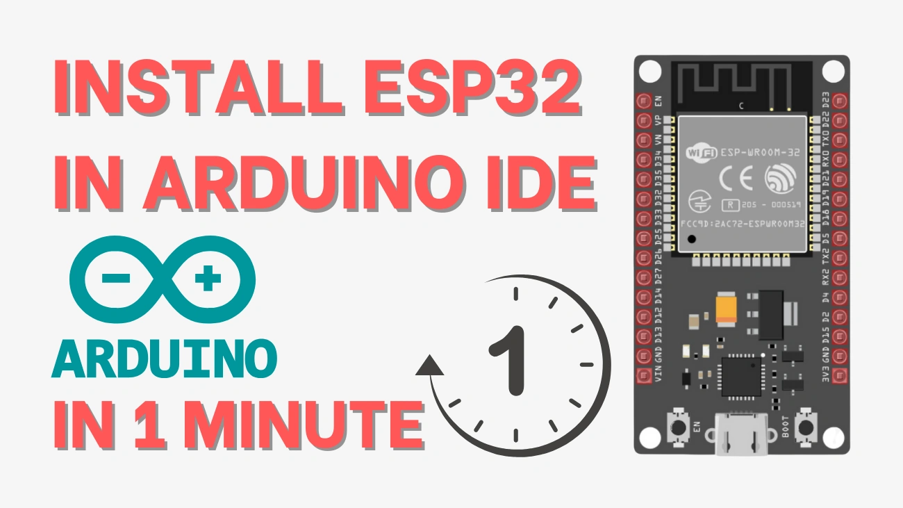 Install ESP32 Board in Arduino IDE in less than 1 minute Install ESP32 Board in Arduino IDE in less than 1 minute